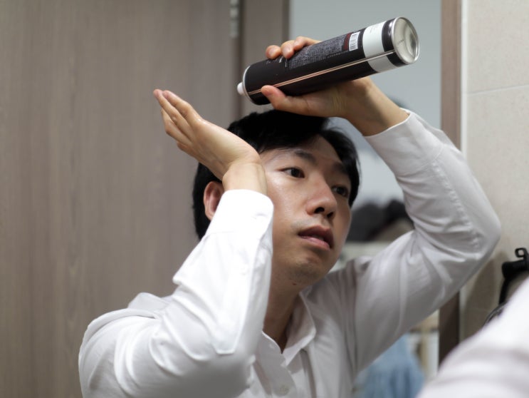 남자 볼륨 헤어스프레이 커리쉴 추천 헤어픽서 곱슬머리 관리 네이버 블로그