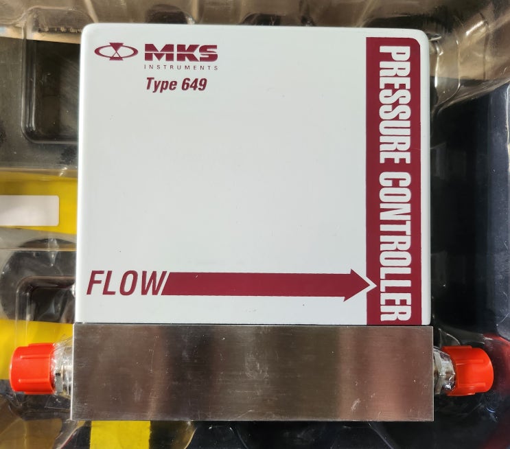 MKS 649 PRESSURE CONTROLLER(HE ,50sccm,50Torr . HE ,2000sccm,50Torr ...