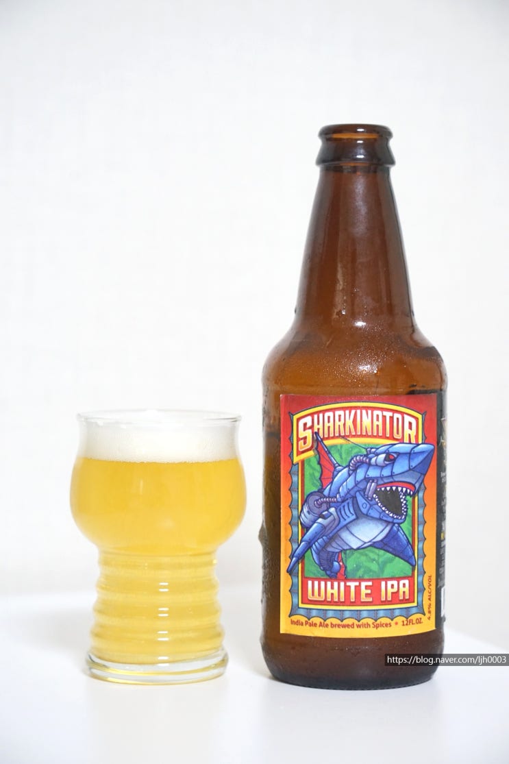 1196. 샤키네이터 화이트 IPA / 로스트 코스트 브루어리 : 네이버 블로그