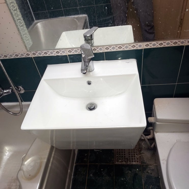 동대문구 세면기교체 CL370 세면대설치 이문동쌍용아파트 : 네이버 블로그