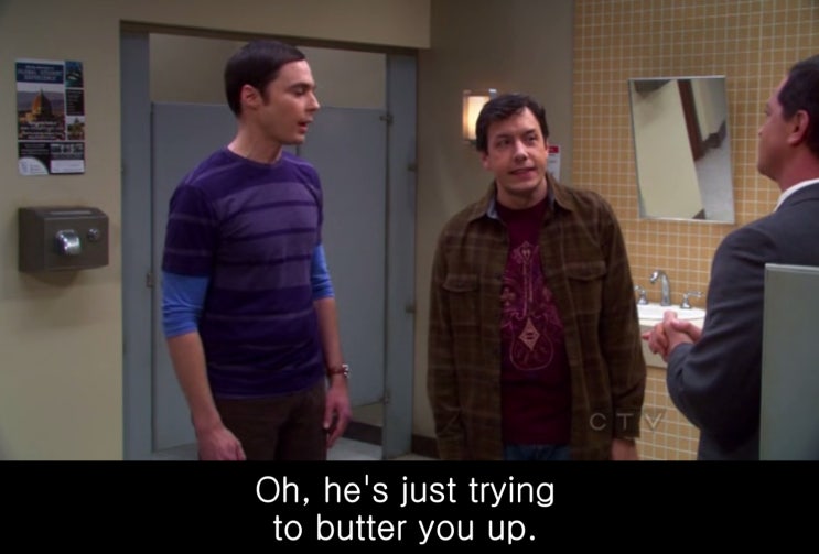 미드영어공부 아부하다 영어로 '버터를 바르다?' 영어표현 butter up : 네이버 블로그