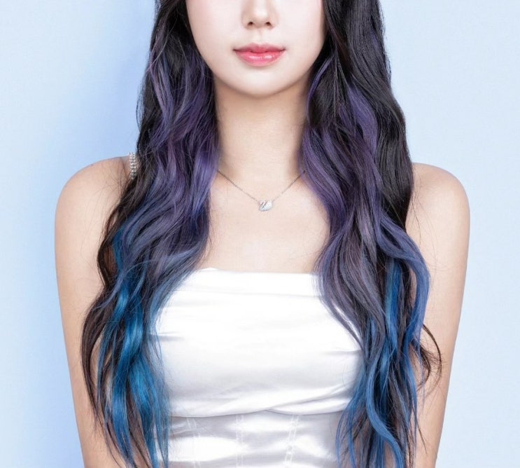 언니 셀프염색 어케 하는거에요 안토시아닌 헤어매니큐어 퓨어블루 뜻밖의 투톤 쓰리톤 염색 일주일 후기💙 네이버 블로그