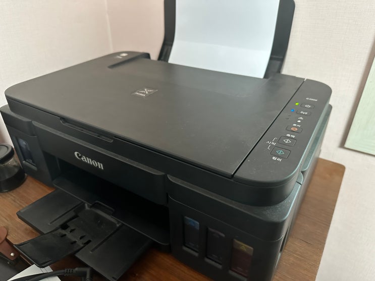 캐논 잉크젯 프린터g3900 잉크 흡수기 에러지원코드 17001701ob00 임시 해결방법 And 캐논 수리점 찾은 후기