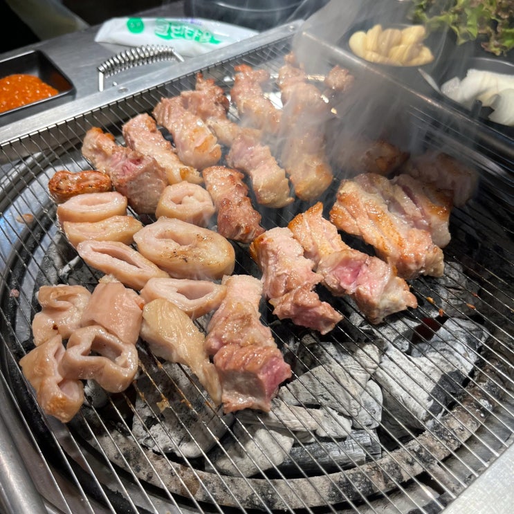 가양 무한리필로 즐기는 숯불구이 삼겹 돼지갈비 막창 껍데기화로상회 가양점 네이버 블로그