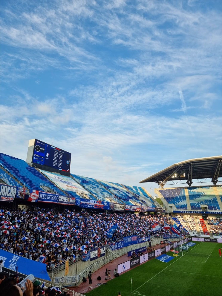 23시즌 K리그1 수원삼성 Vs 대구fc 직관 수원월드컵경기장 W석 네이버 블로그
