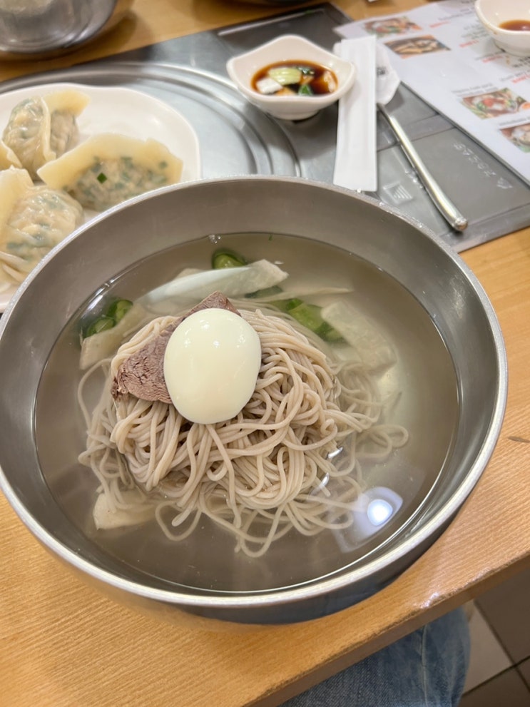 여의도맛집 평양냉면 정인면옥 미쉐린맛집 방문후기 주차1시간 무료 네이버 블로그