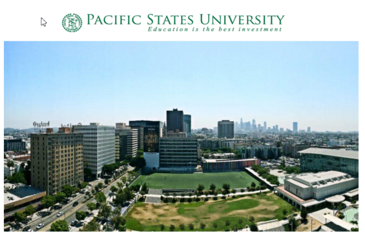[PSU-LA얼바인]Pacific States University(F1MBA /J1방문연구원- 온라인/오프라인수업 가능 ...