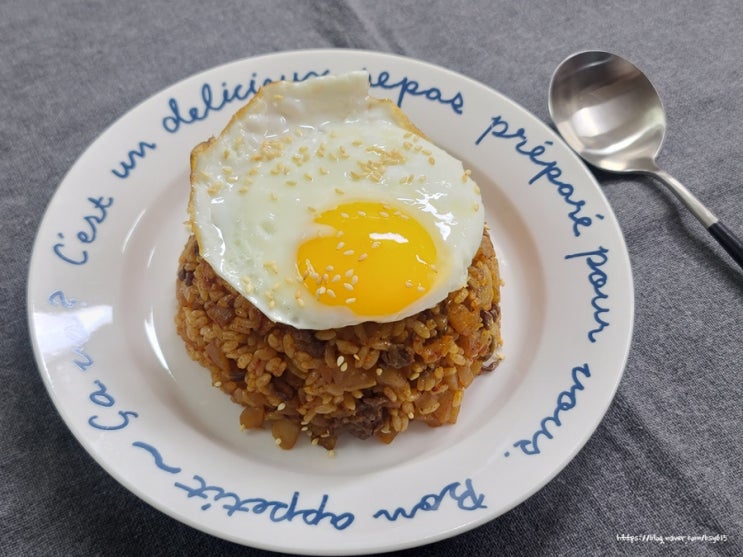 백종원 깍두기볶음밥 레시피 소고기볶음밥 만들기 : 네이버 블로그