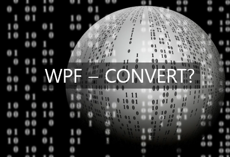 [SW개발: WPF시작하기] 변환기(Converter). : 네이버 블로그