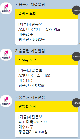 첫 연금계좌, ISA계좌 개설(ace미국나스닥100, ace미국s&p500, ace미국빅테크top7 plus etf/ 월적립매수) : 네이버 블로그