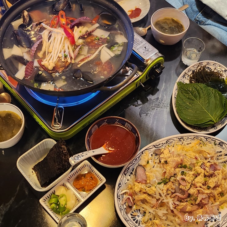 경기 동탄 북광장 맛집 신선한 막회에 조개탕까지 술안주로 딱 좋은 동탄역 횟집 마케집 동탄북광장점 네이버 블로그
