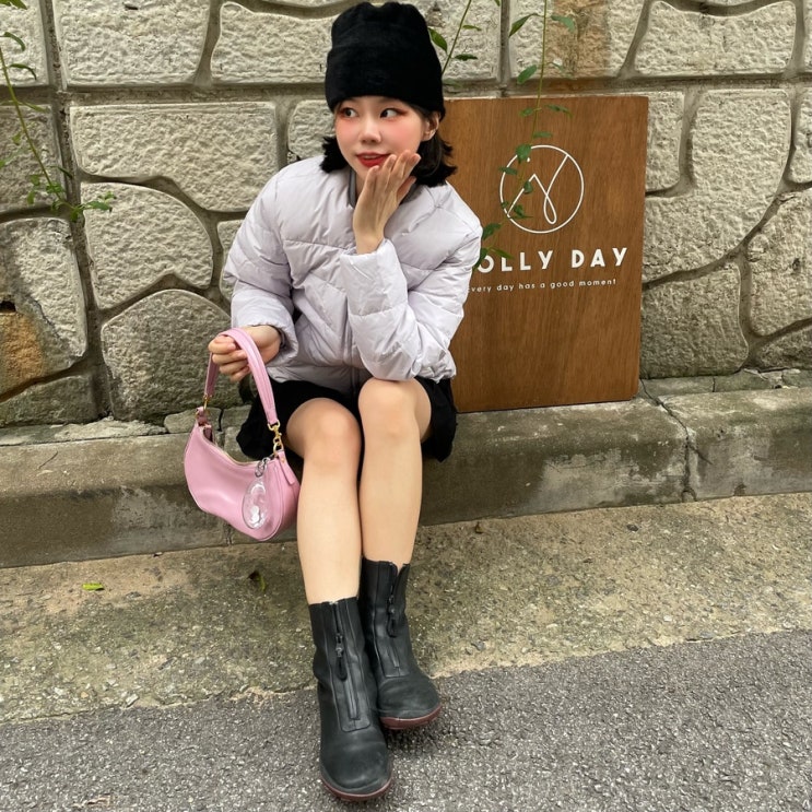 김연아 패션 옷 뉴발란스 우먼스 가을 여성 경량 패딩 코디 네이버 블로그