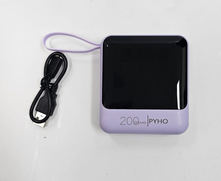 pyho led 디스플레이 미니 대용량 보조배터리 20000mah : 네이버 블로그