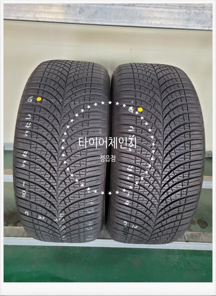 245 45 18 굿이어 벡터 중고타이어 트래드 90%이상 그랜져 제네시스 K7 : 네이버 블로그