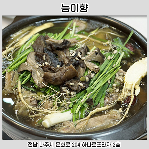 빛가람동 가족외식 장소 능이향 몸보신하기 좋은 백숙전문점 네이버 블로그