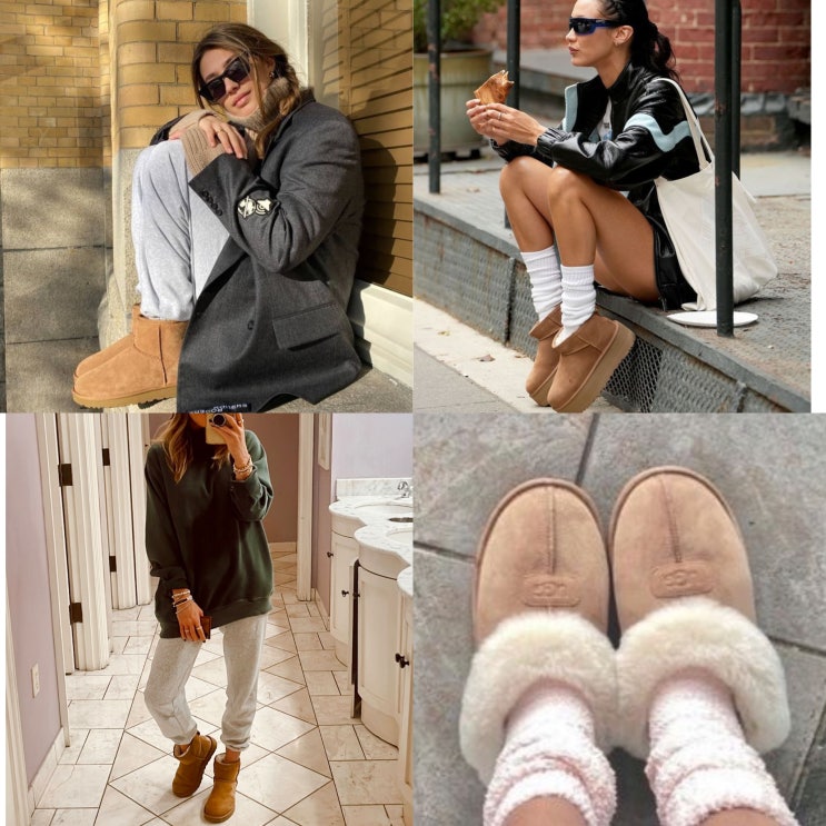 겨울 여성 부츠 추천 Ugg 어그 부츠 클래식 미니 코케트 울트라 미니 플랫폼 사이즈 팁 코디 할인정보 네이버 블로그