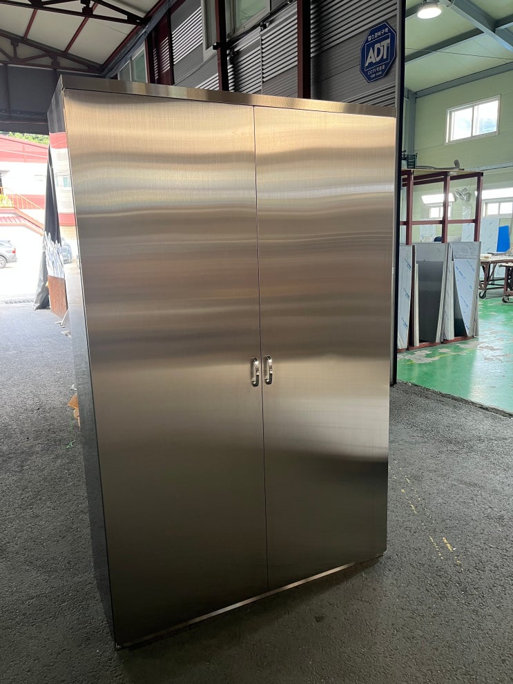 스텐레스 옷장, 스텐옷장, 스텐케비넷(주문제작) HL 헤어라인 재질 STS304,SUS304 : 네이버 블로그