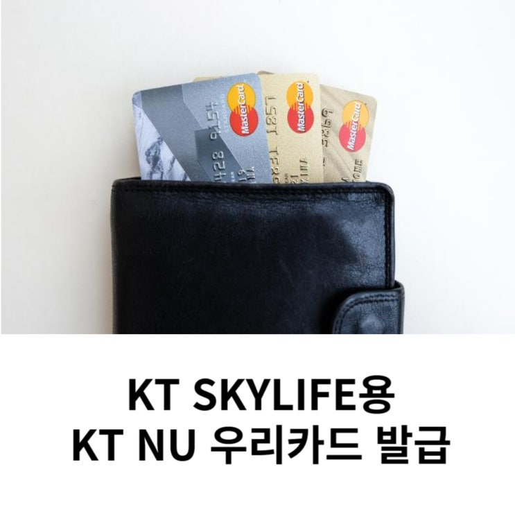 내가 상테크용 KT NU 우리카드를 추가 발급한 이유 : 네이버 블로그