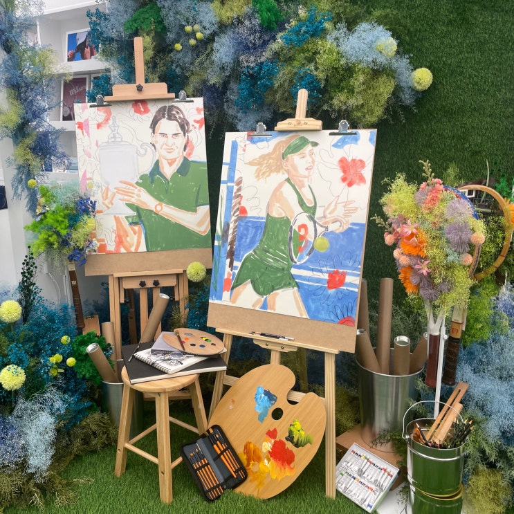 윌슨 테니스 팝업 스토어 원더가든 방문후기신세계백화점 강남점 And 울트라 느와르 에디션 구매후기 등 네이버 블로그