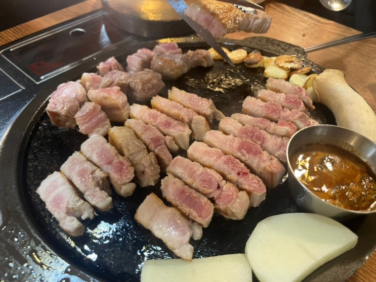육즙이 살아있는 고깃집 도시고기 성내점 올림픽공원 성내동 맛집 네이버 블로그