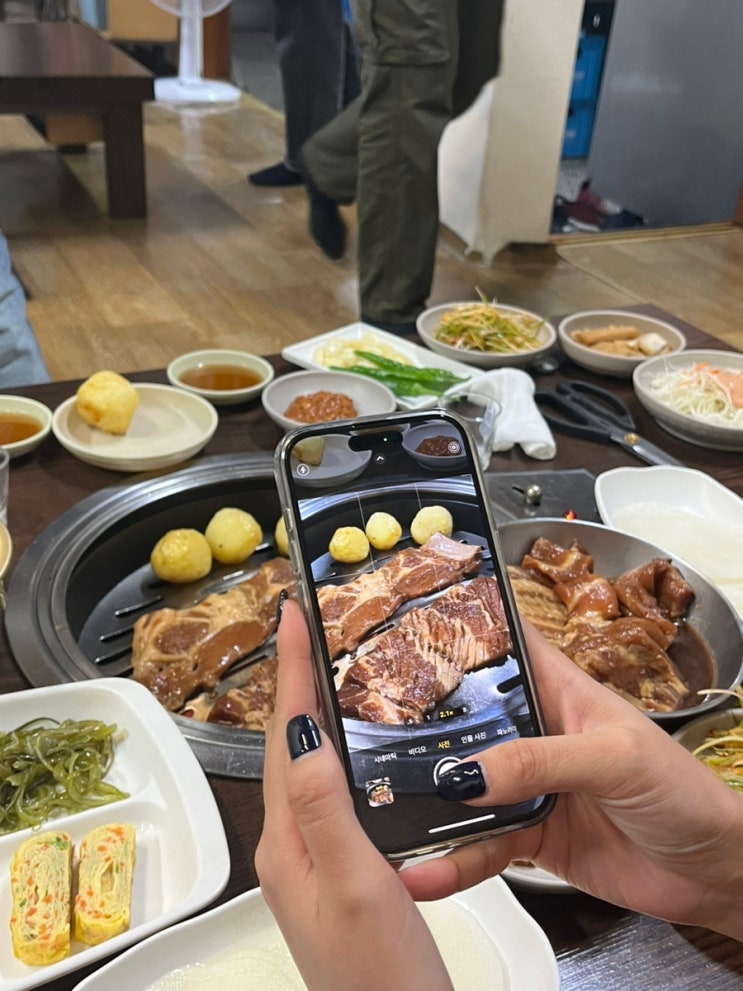 부산 범일동 대지집 간판부터 맛집 돼지숯불갈비 양념게장이 반찬으로 나오는 곳 승은로드 네이버 블로그