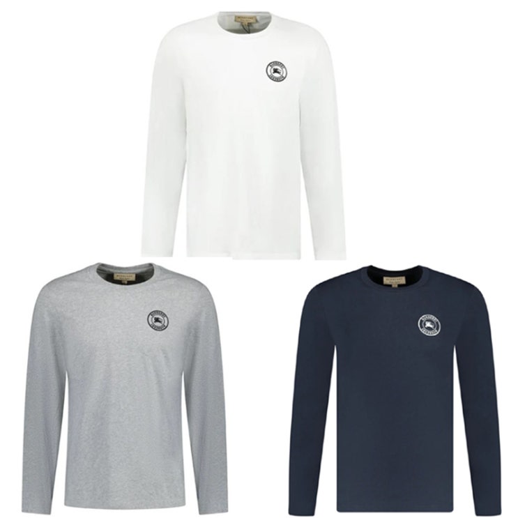 [영국아울렛] 버버리 BURBERRY 남성 JENSON 로고 롱 슬리브 코튼 티셔츠 (3컬러) 80042561 : 네이버 블로그