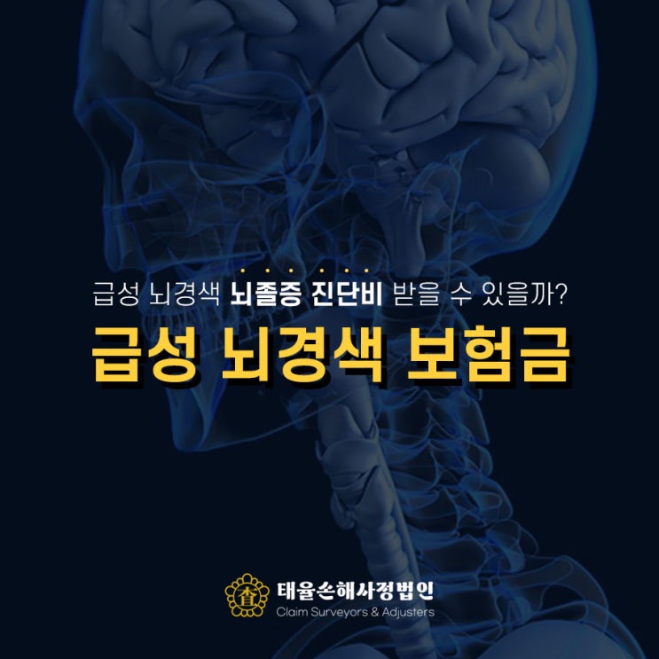 뇌경색 (I63) 뇌졸증 진단비 보험금 청구 사례 : 네이버 블로그