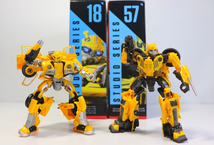 트랜스포머 스튜디오시리즈 SS18 비틀 범블비, SS57 지프 범블비 비교 리뷰 : 네이버 블로그