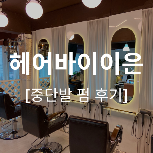 압구정 가로수길 미용실 헤어바이이은 중단발 러블리펌 물결펌 후기 네이버 블로그