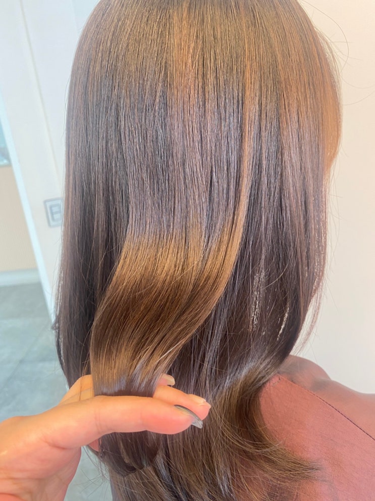 [VOG hair 방이삼거리점] 잠실 미용실 추천 여자 염색 후기 (시아 디자이너님) : 네이버 블로그