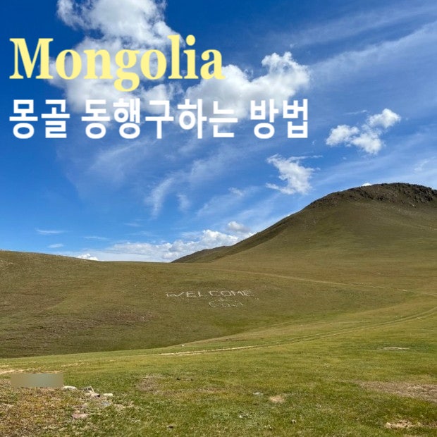제 1장 10월 여자 혼자 몽골여행 준비하기 동행구하는 방법 네이버 블로그