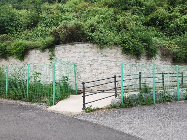 민턴파크쪽으로 영덕숲자람터근린공원으로 출입구가 만들어졌다. : 네이버 블로그