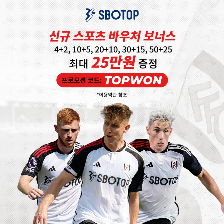 풀럼FC의 공식스폰서 SBOTOP으로 EPL정보를 알아봐요 : 네이버 블로그