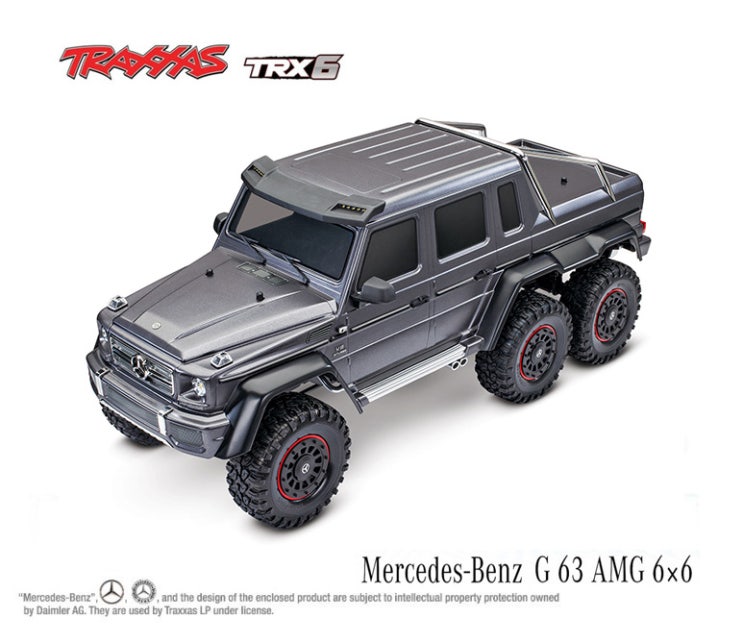 TRAXXAS TRX6 BENZ G63 6x6 실버그레이 입고 : 네이버 블로그