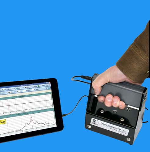 [OLSON] 콘크리트두께측정기/ CTG-2/ 슬라브두께측정기/ impact-Echo 두께측정/ CTG2 콘크리트벽두께측정기 ...