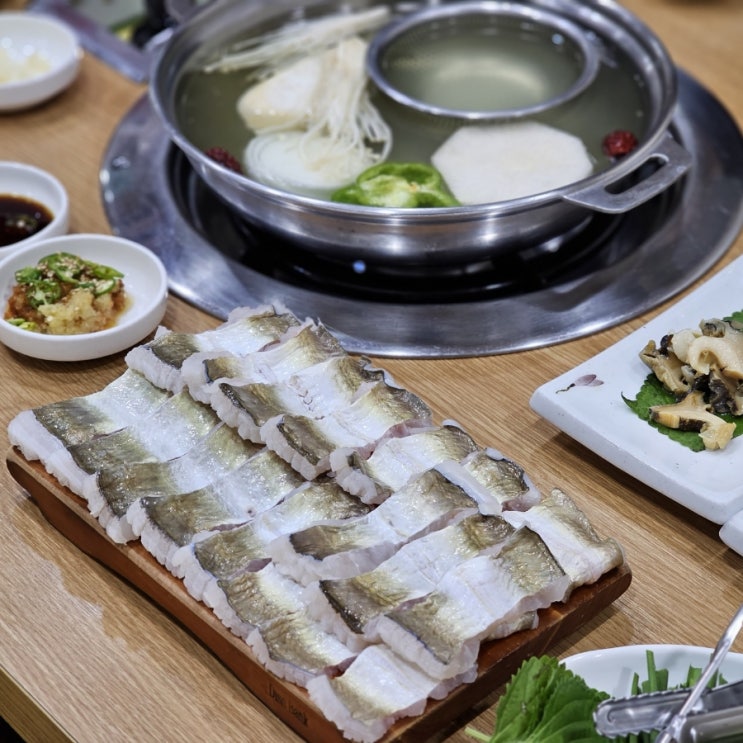 여수 현지인이 추천하는 하모 갯장어 샤브샤브 맛집 내돈내산 후기 경도회관 여천점 네이버 블로그