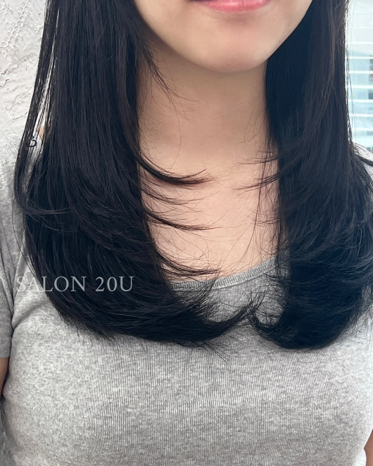 광주미용실 여자 레이어드컷 충장로미용실추천 스물유 효주쌤 네이버 블로그