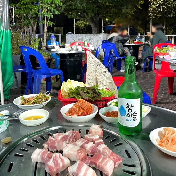 안양 평촌 세경정육식당 : 동네 로컬 야외 삼겹살 야장 노포 맛집 : 네이버 블로그