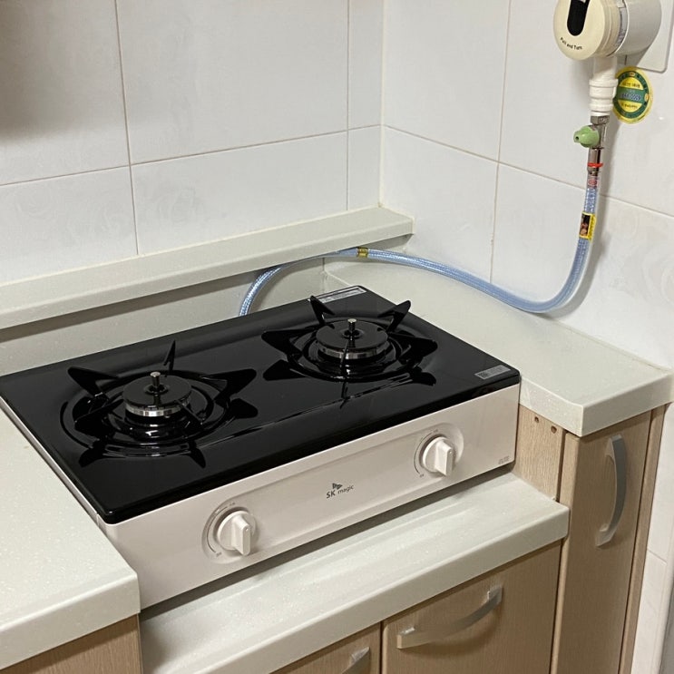 2구 가스레인지 추천 sk매직 에코 GRA-850SR : 네이버 블로그