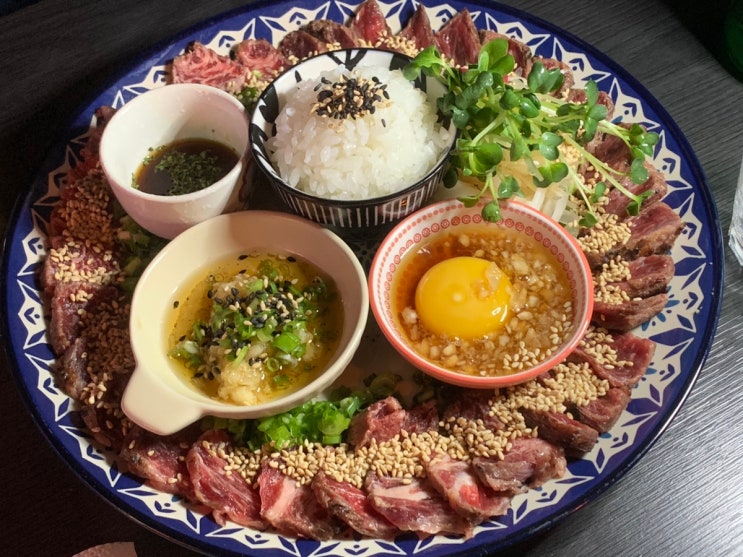 샤로수길 술집 살얼음소주와 퀄리티 좋은 내돈내산 찐맛집 육회 묵은지닭도리탕 한우타다끼 전 하이볼 네이버 블로그