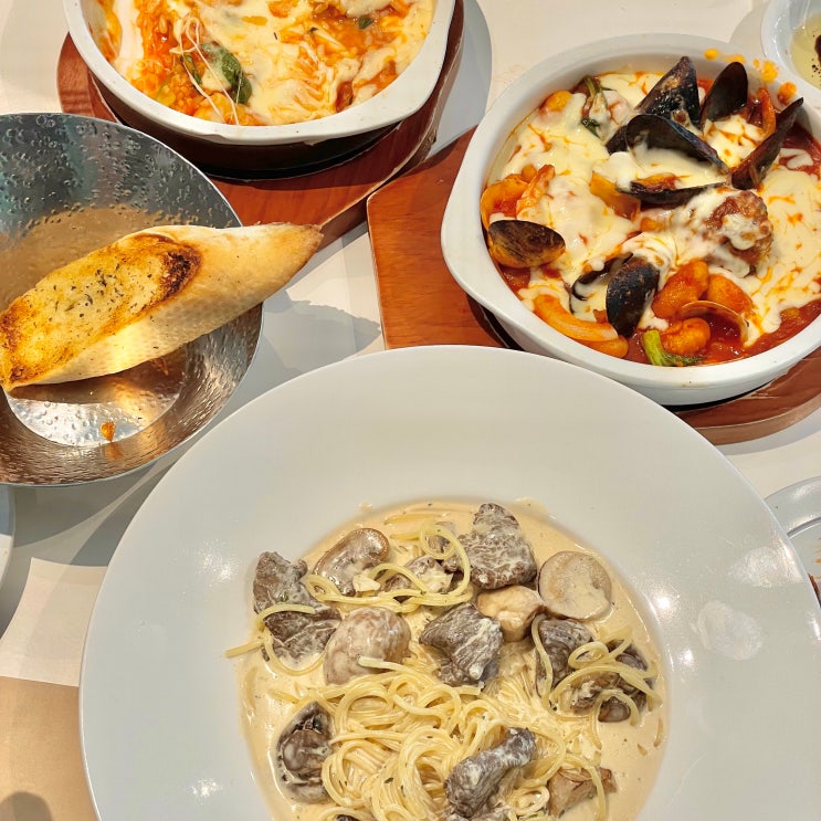 의왕 타임빌라스 식전빵부터 파스타와 독특한 뇨끼가 있는 맛집올라 주차위치 네이버 블로그