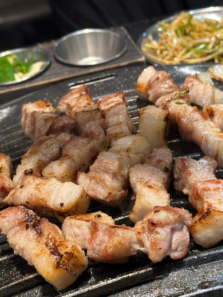 광주 동천동 맛집 고깃집 도도한돈 숙성 삼겹살 수제 양념 생갈비 네이버 블로그