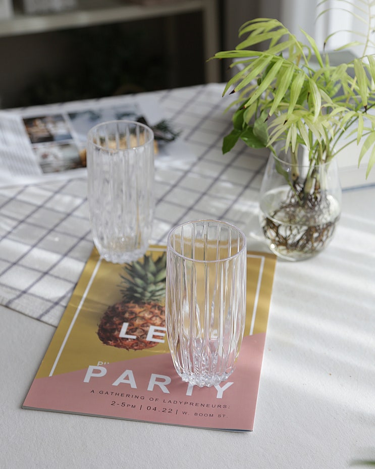 하이볼잔 이쁘죠? 오로드 아이스커피잔 유리컵추천 : 네이버 블로그