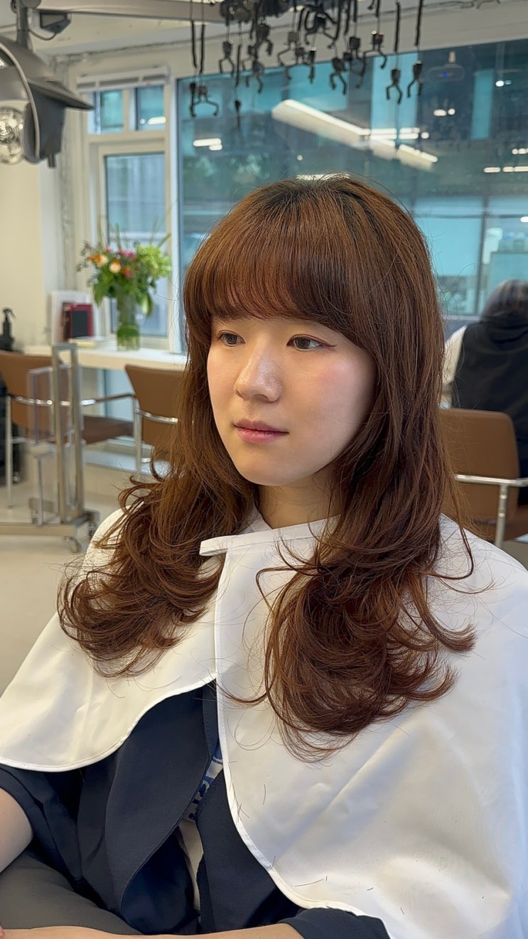 교대역 미용실 마네르 서초포레점 마루 긴머리 방치하지 말고 레이어드펌 S컬 하세요 네이버 블로그