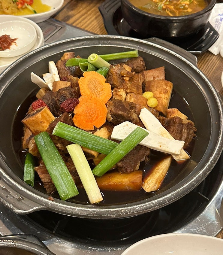 일송정 가족식사하기 좋은 전주 갈비찜갈비탕 맛집 중화산동 가족외식장소추천 네이버 블로그