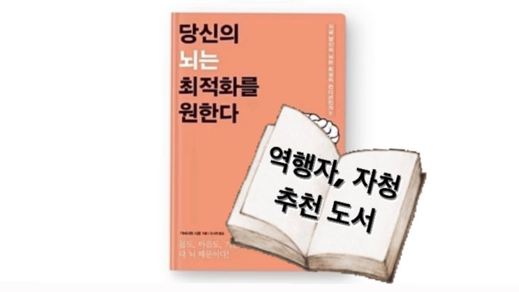 당신의 뇌는 최적화를 원한다 당신의 뇌는 최상의 컨디션인가 서평 네이버 블로그