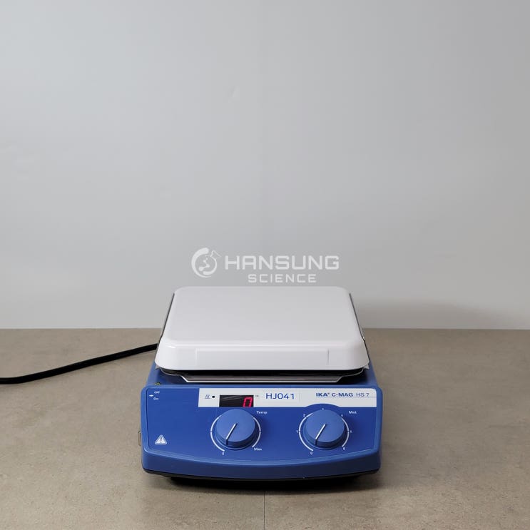 IKA C-MAG HS 7 Hotplate/Stirrer , 가열 자력 교반기 (HJ041) : 네이버 블로그