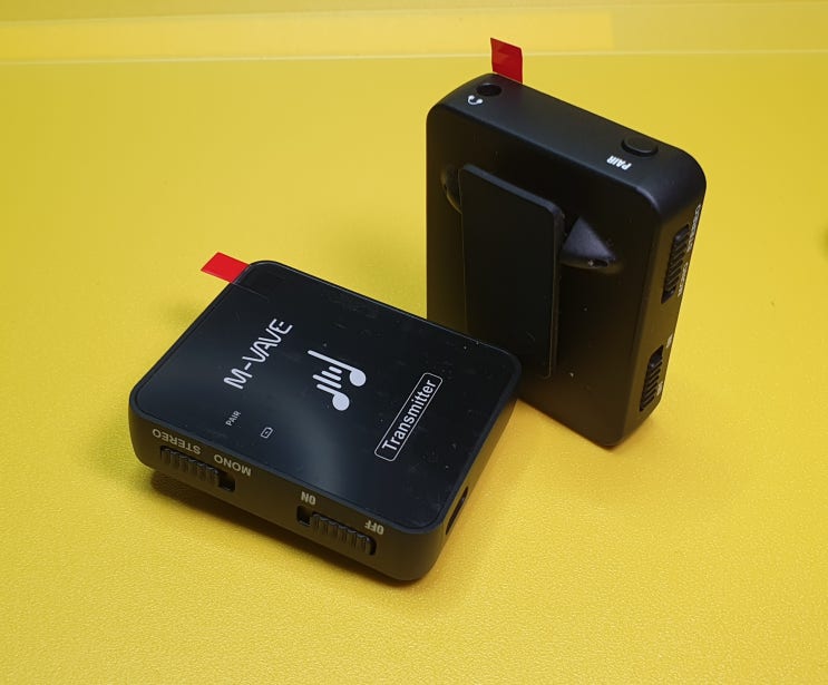 M-VAVE 2.4Ghz 무선 오디오 송수신기 (1편) - 개봉, 연결 : 네이버 블로그