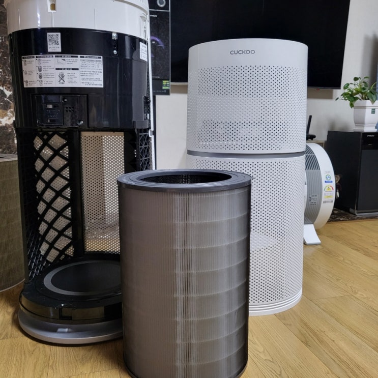 쿠쿠 울트라 공기청정기 AC-34U20FWS 필터 교체 솔직후기 : 네이버 블로그