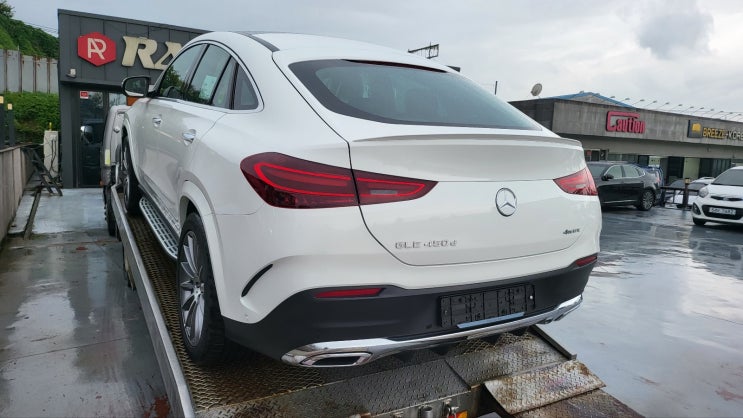 전주 벤츠 진모터스 정재훈 과장님 출고차량 GLE450d coupe RAD AB 썬팅 + 유리막코팅 + PPF 생활보호 [RAD ...